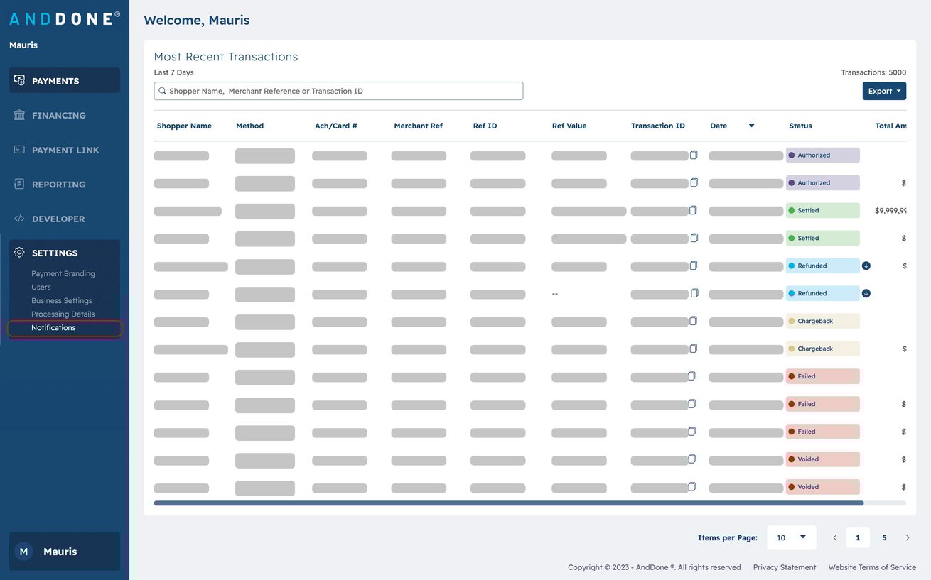How does the notifications module work?