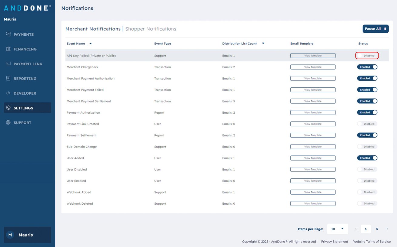 How does the notifications module work?