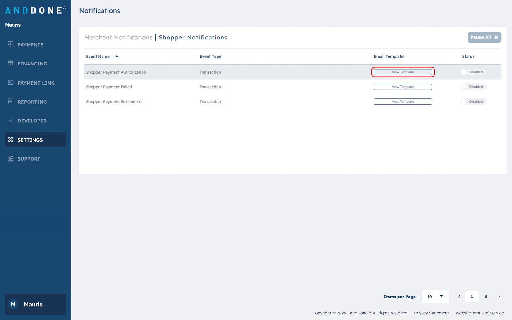 How does the notifications module work?